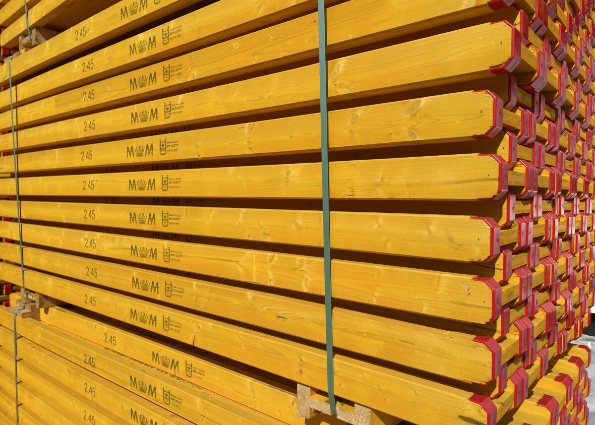 Constructieve liggers voor de… | Hout - Bois van Steenberge